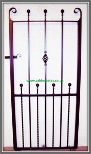 Wrought Iron Side Entry & Security Gates